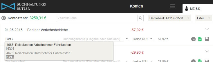 Automatisierte Buchhaltung | BuchhaltungsButler