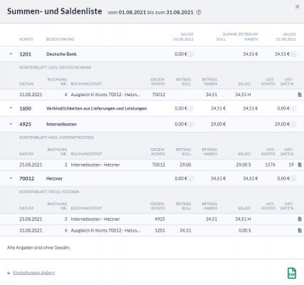 Mit Debitoren und Kreditoren buchen – BuchhaltungsButler