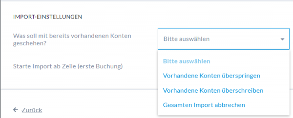 Debitoren-/Kreditorenkonten im CSV-Format importieren – BuchhaltungsButler